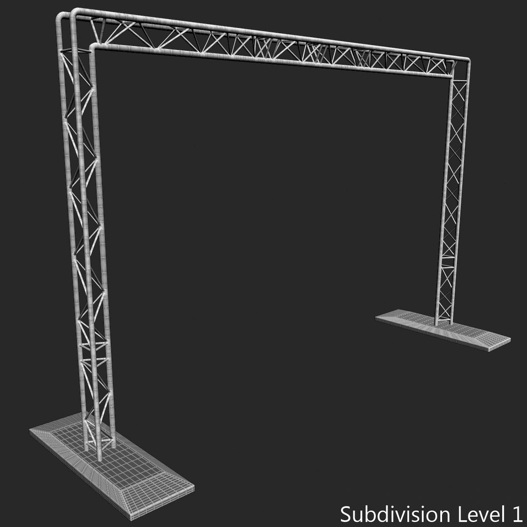 3d truss beam