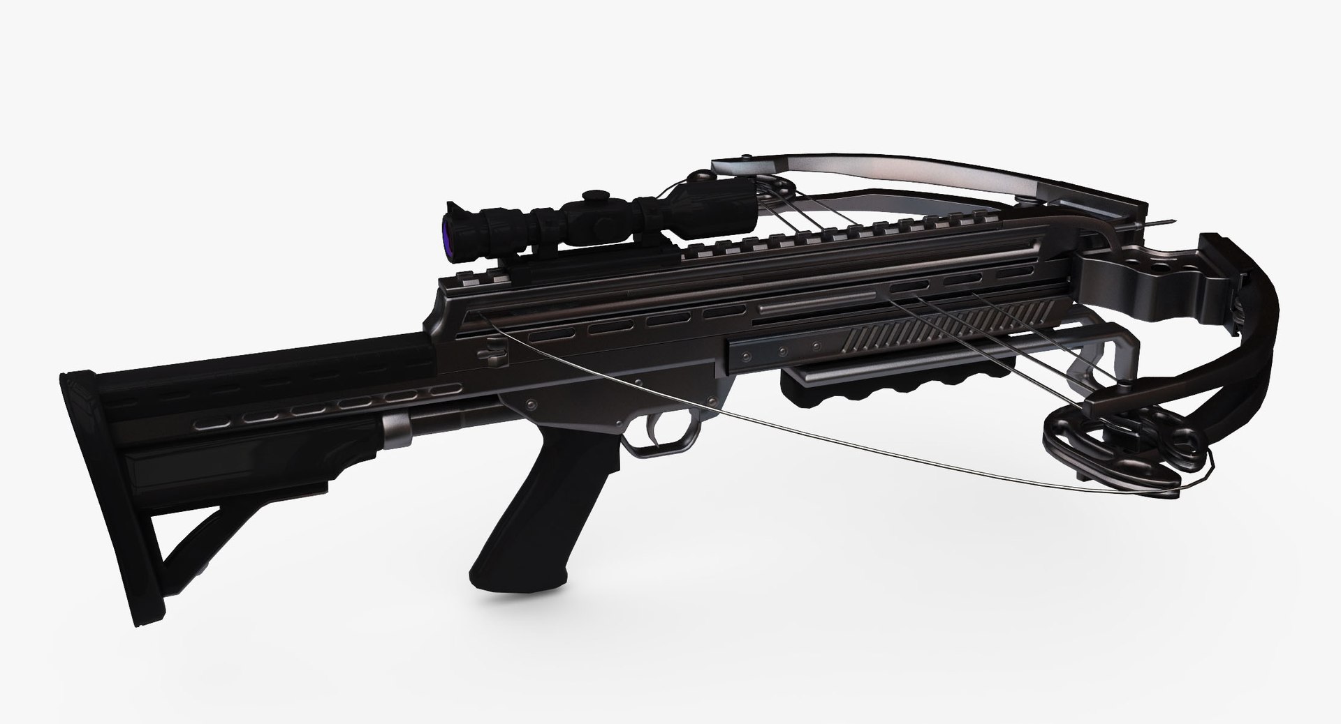 Modern Crossbow 3D Model - TurboSquid 1379813