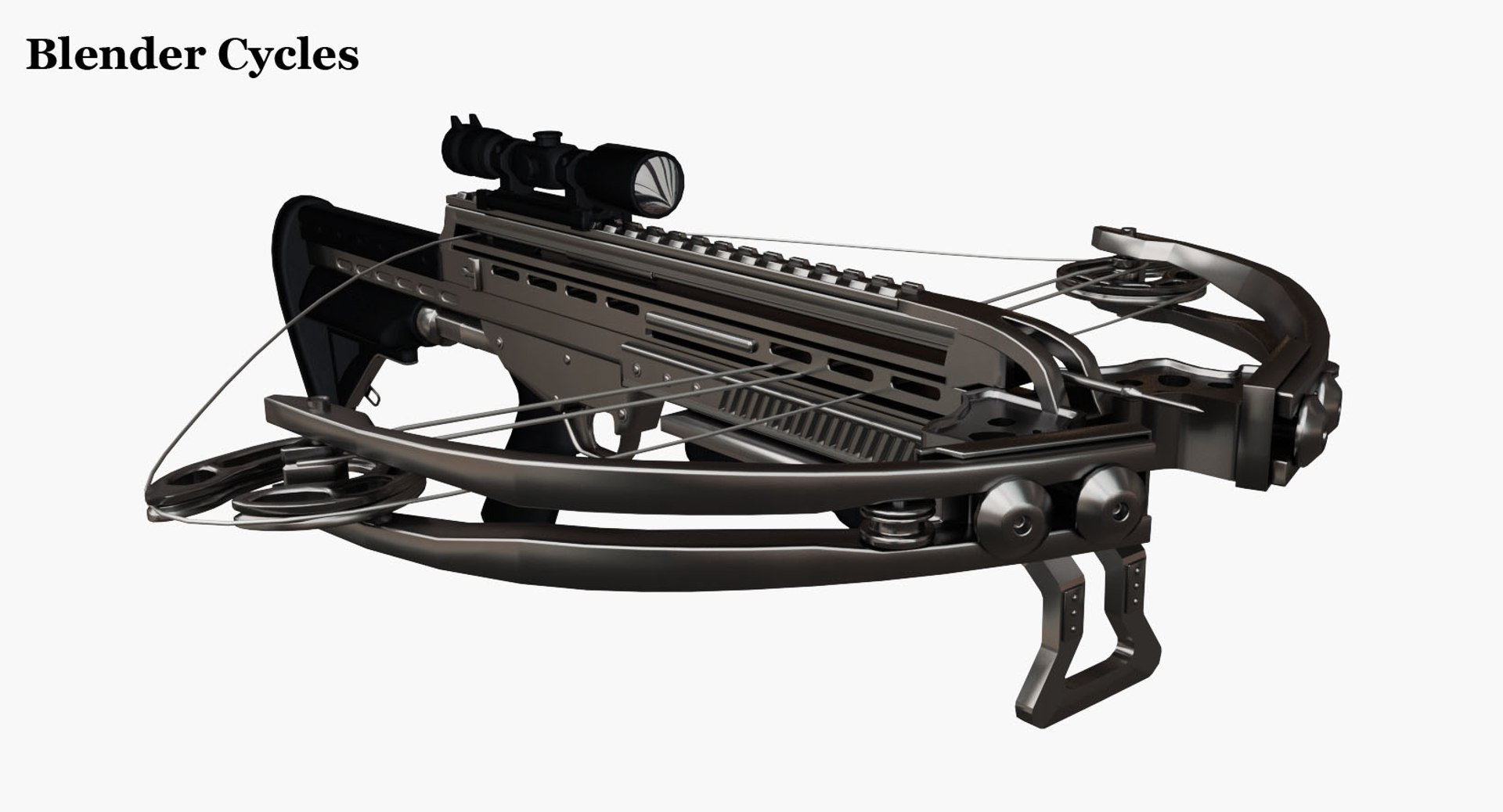 Modern Crossbow 3D Model - TurboSquid 1379813