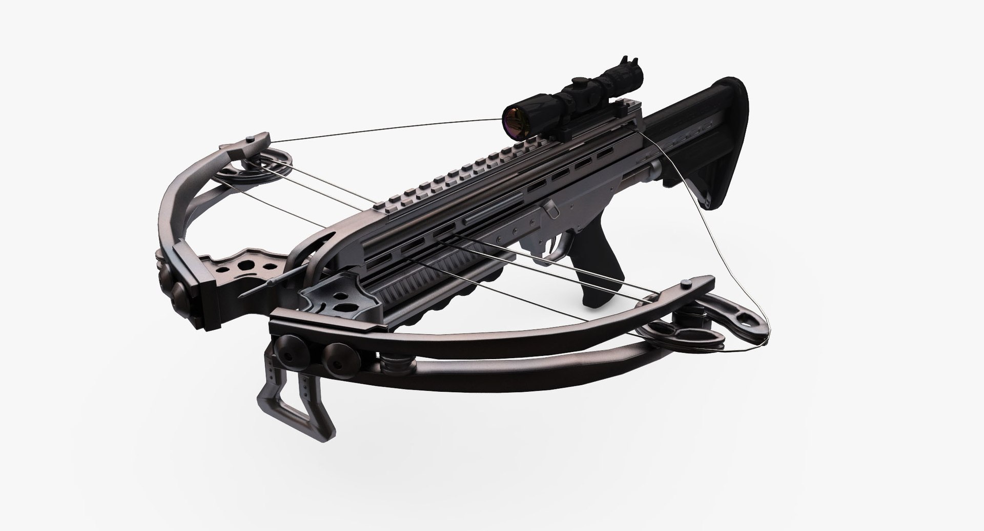 Modern Crossbow 3D Model - TurboSquid 1379813