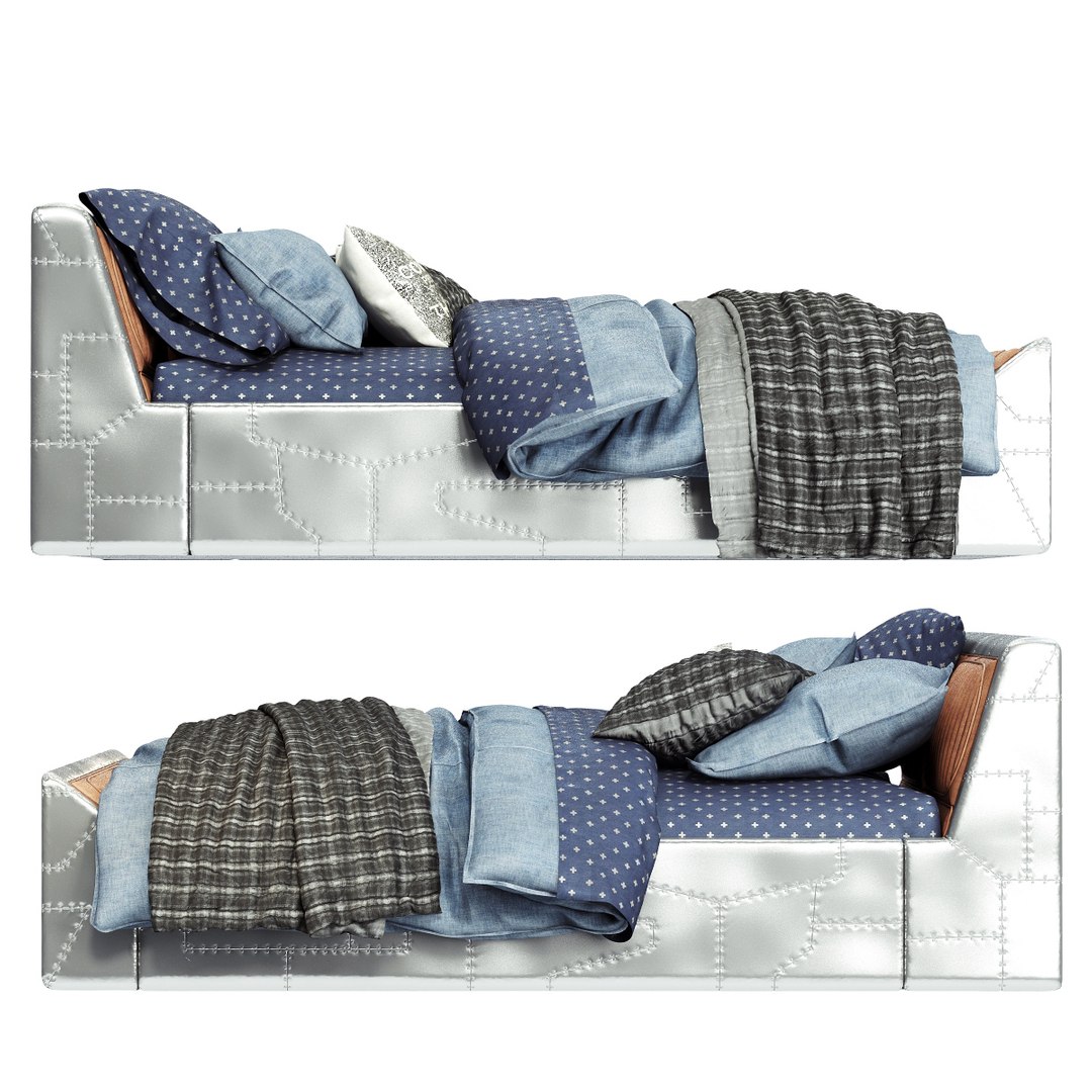 aviator storage bed 3d model