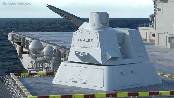 자율 RAPID 소방 포탑 Thales Rigged 3D 모델 - TurboSquid 2002488