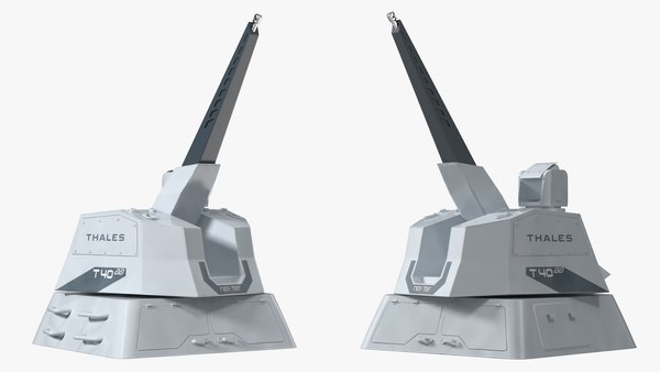 자율 RAPID 소방 포탑 Thales Rigged 3D 모델 - TurboSquid 2002488