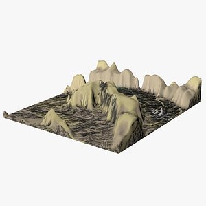 3ds Max Landscape Land