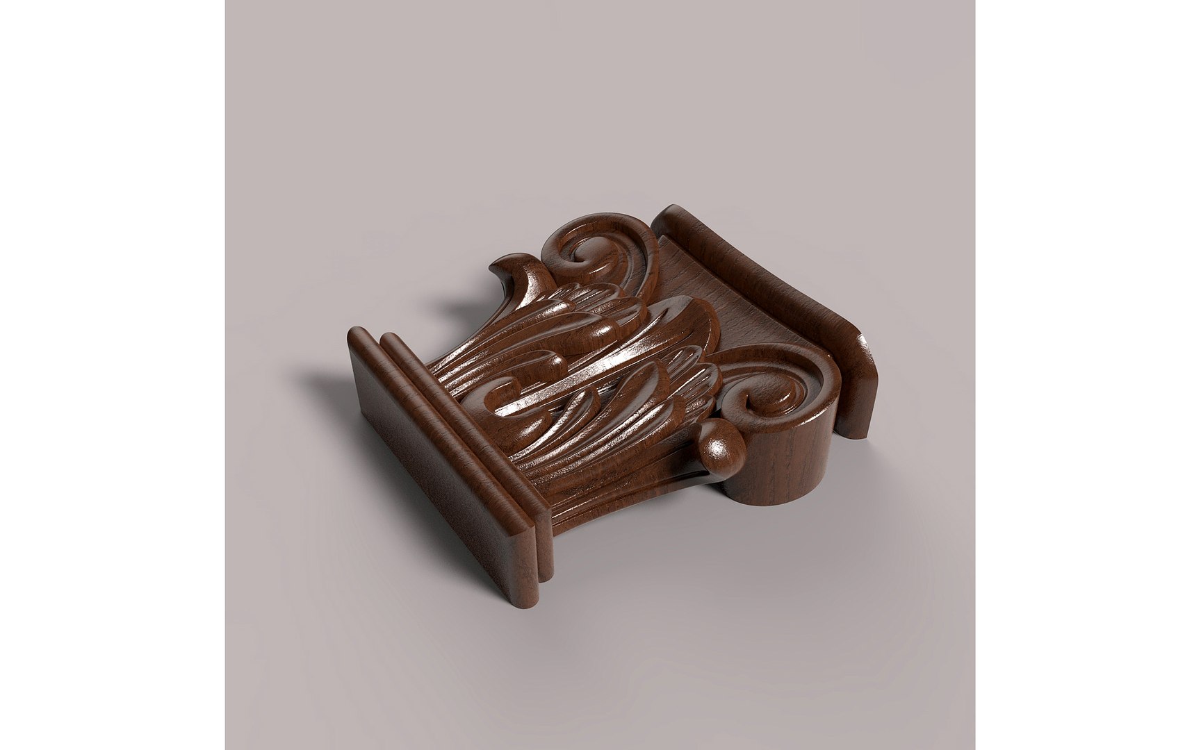 Carved Decor KP 002 3D Model - TurboSquid 1875533