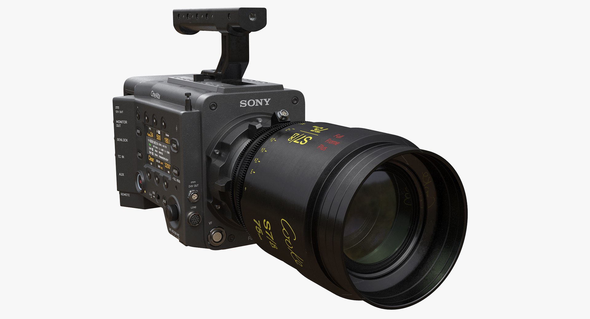 3D Model Sony Venice Camera Handle - TurboSquid 1460166