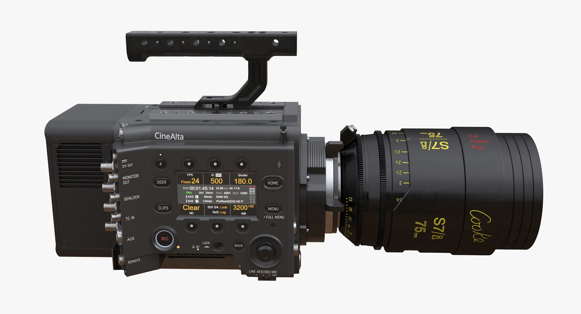 3D Model Sony Venice Camera Handle - TurboSquid 1460166