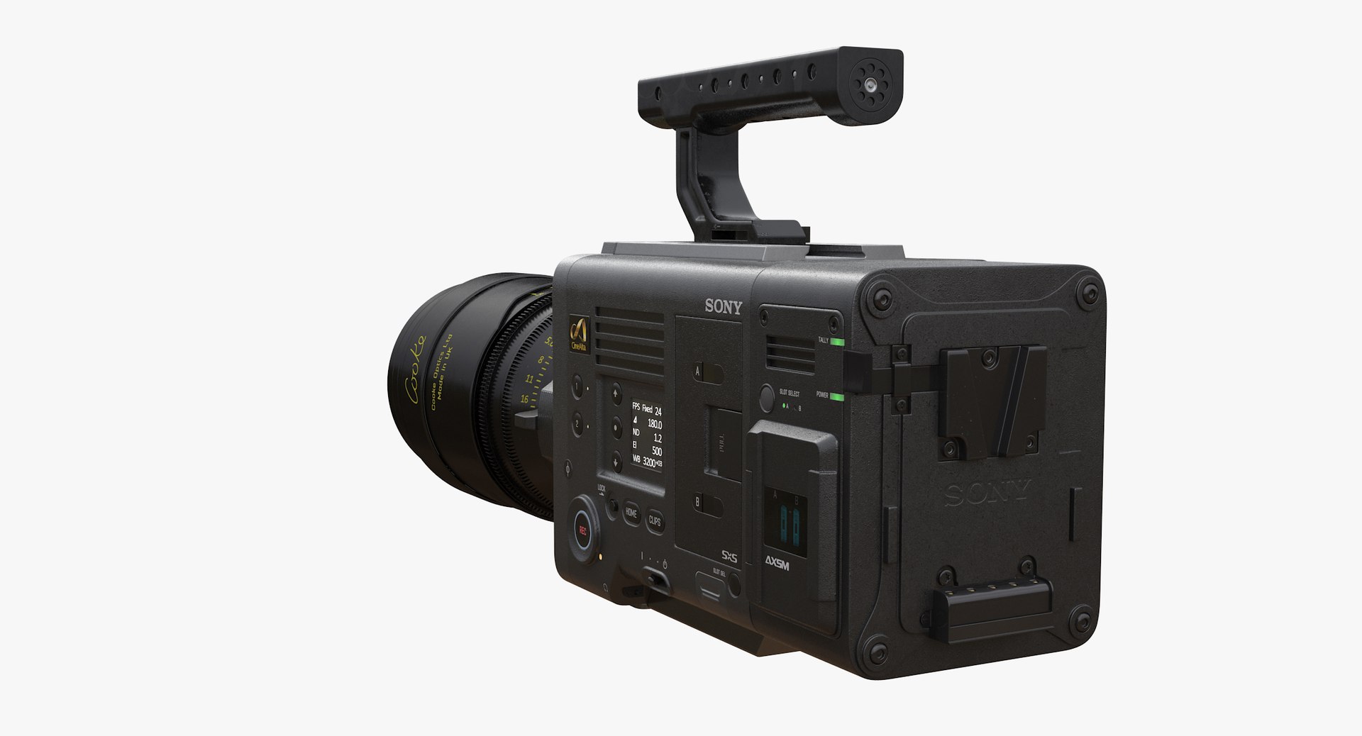 3D Model Sony Venice Camera Handle - TurboSquid 1460166