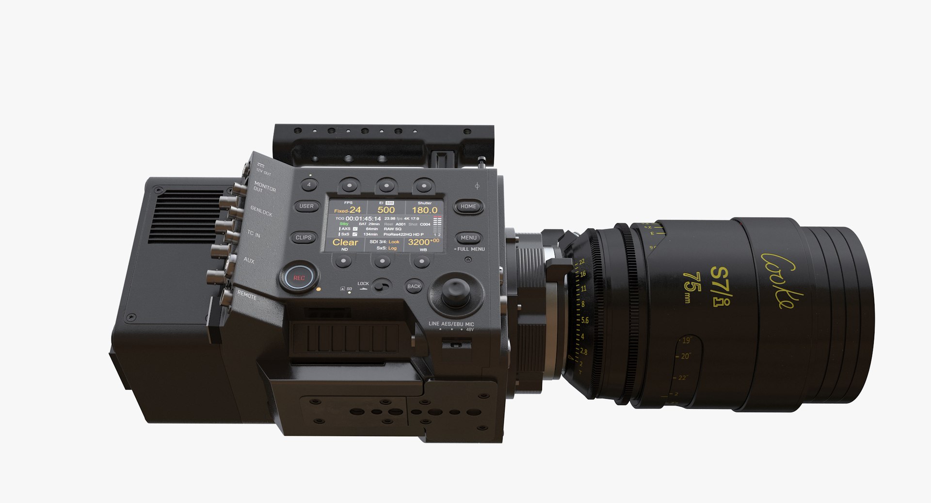 3D Model Sony Venice Camera Handle - TurboSquid 1460166