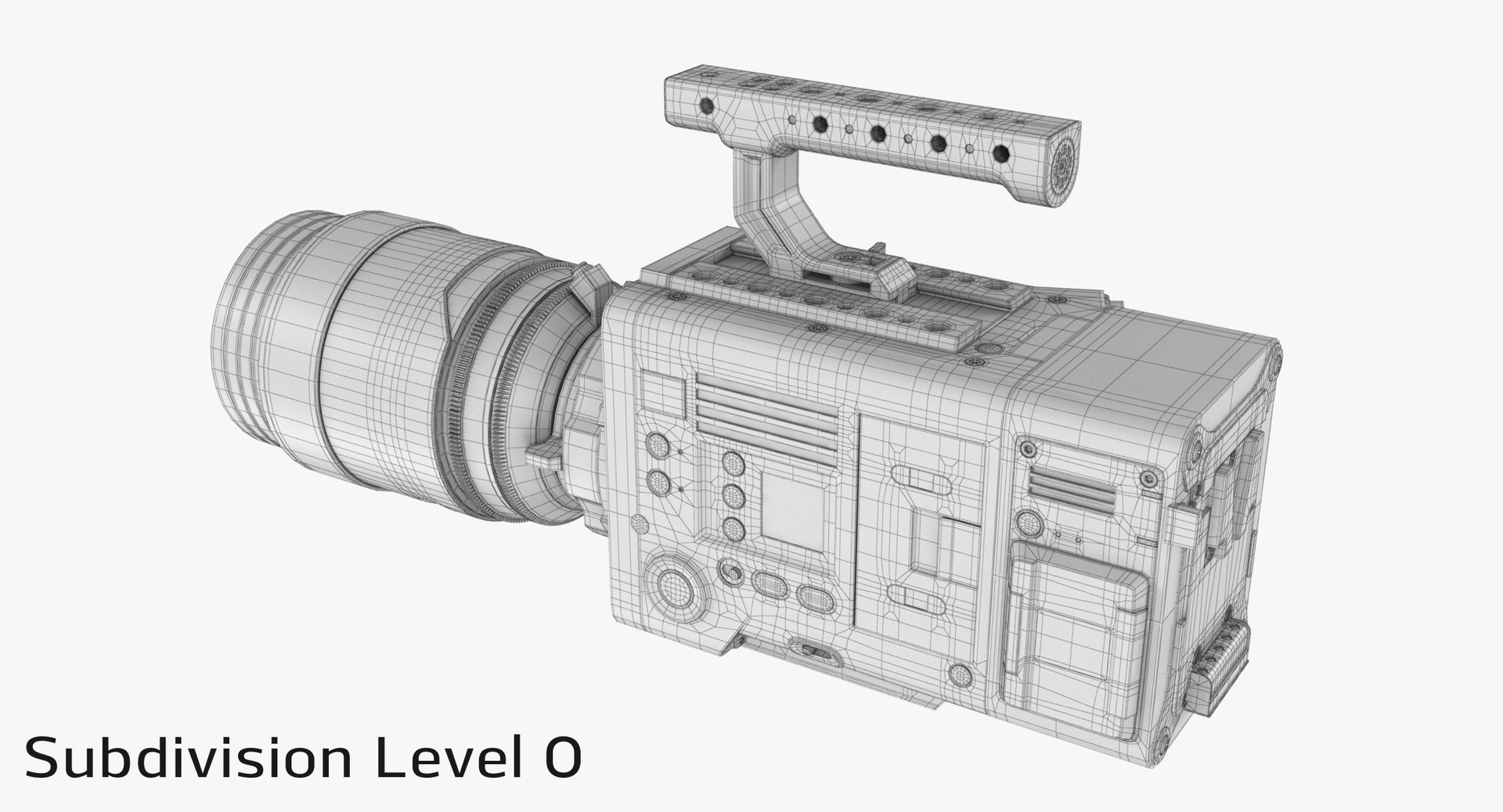 3D Model Sony Venice Camera Handle - TurboSquid 1460166