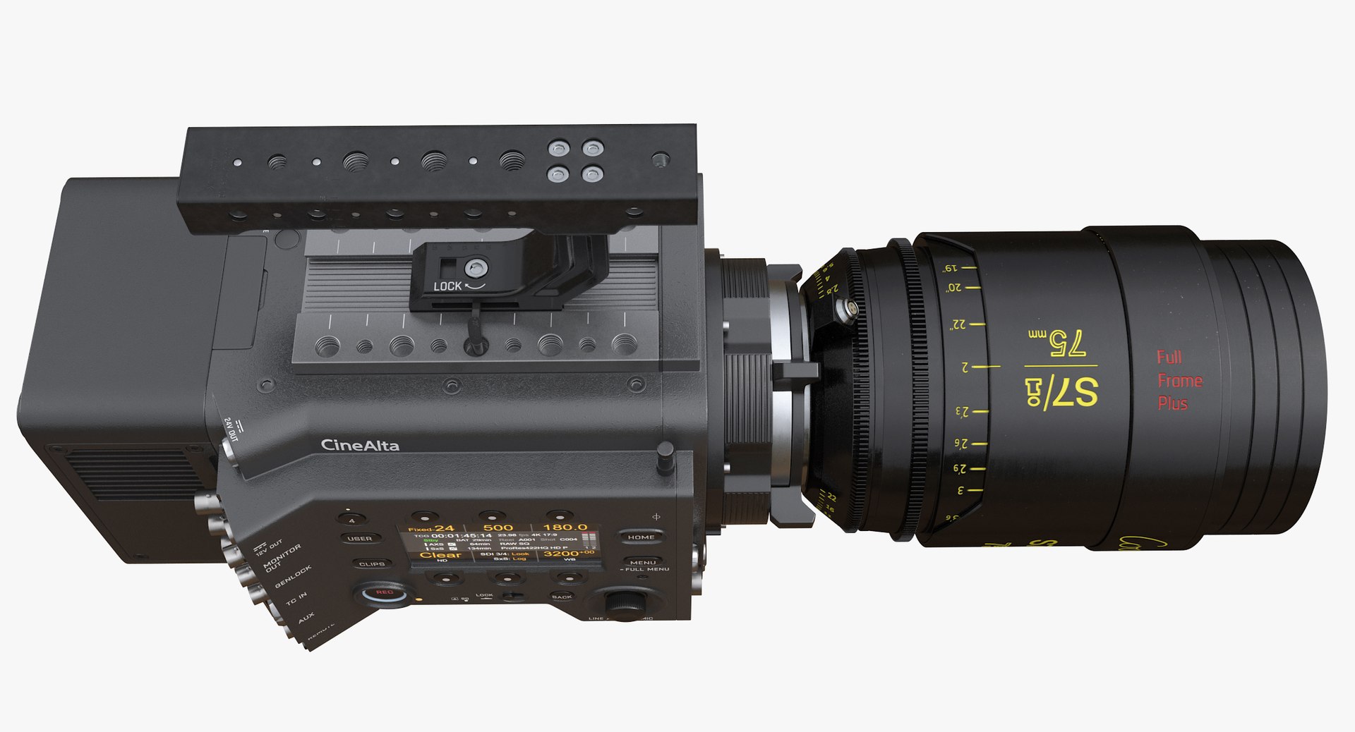 3D Model Sony Venice Camera Handle - TurboSquid 1460166