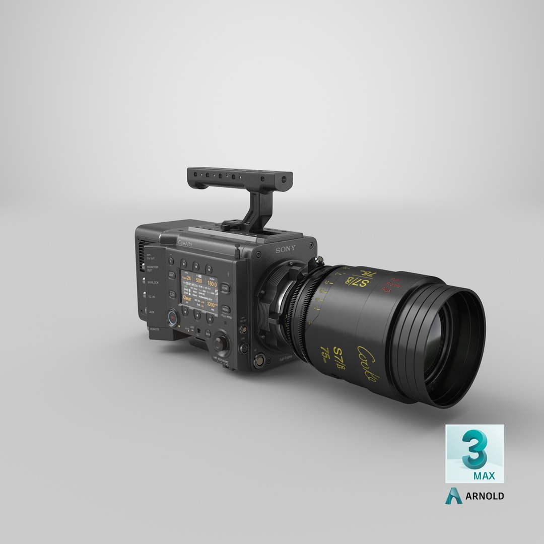 3D model sony venice camera handle - TurboSquid 1460166