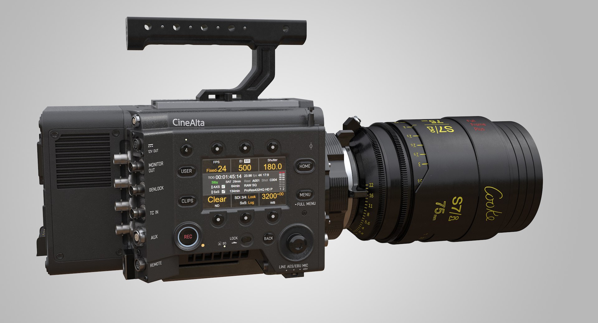 3D model sony venice camera handle - TurboSquid 1460166