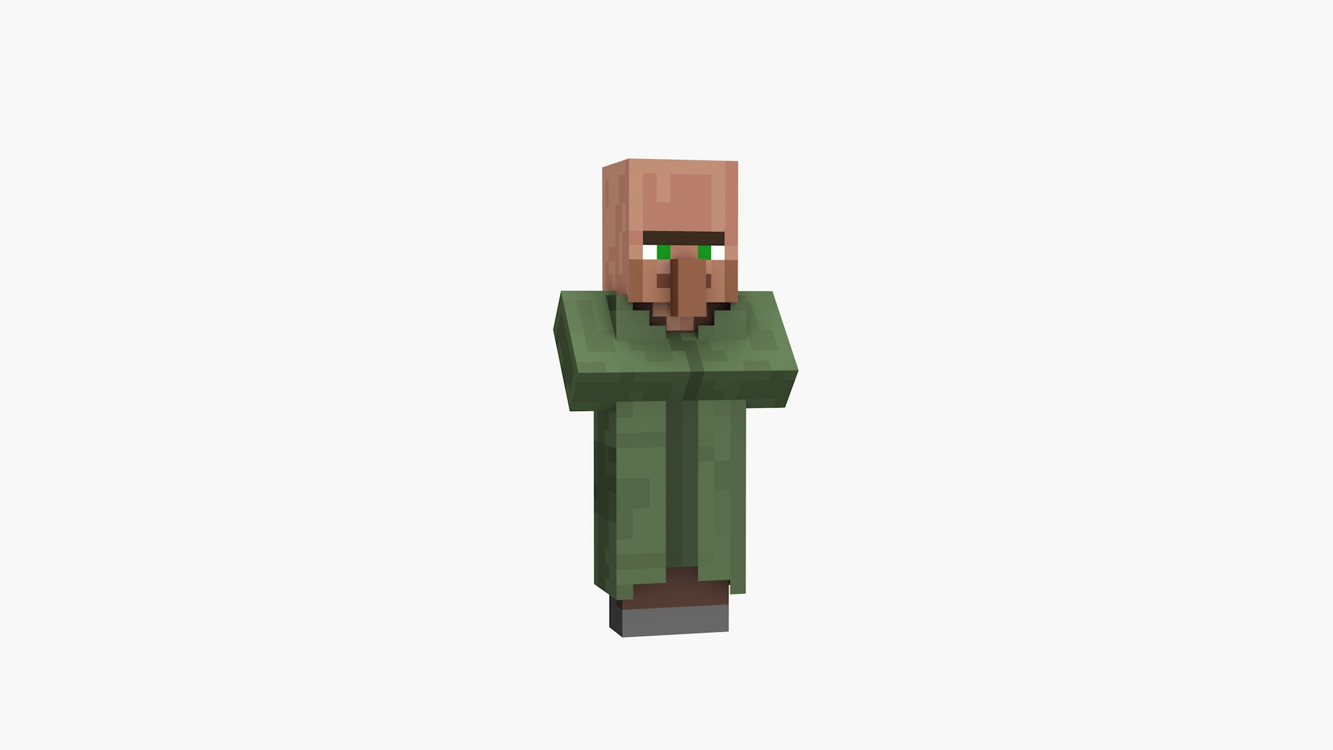 3D Model Villager Minecraft - TurboSquid 2348178