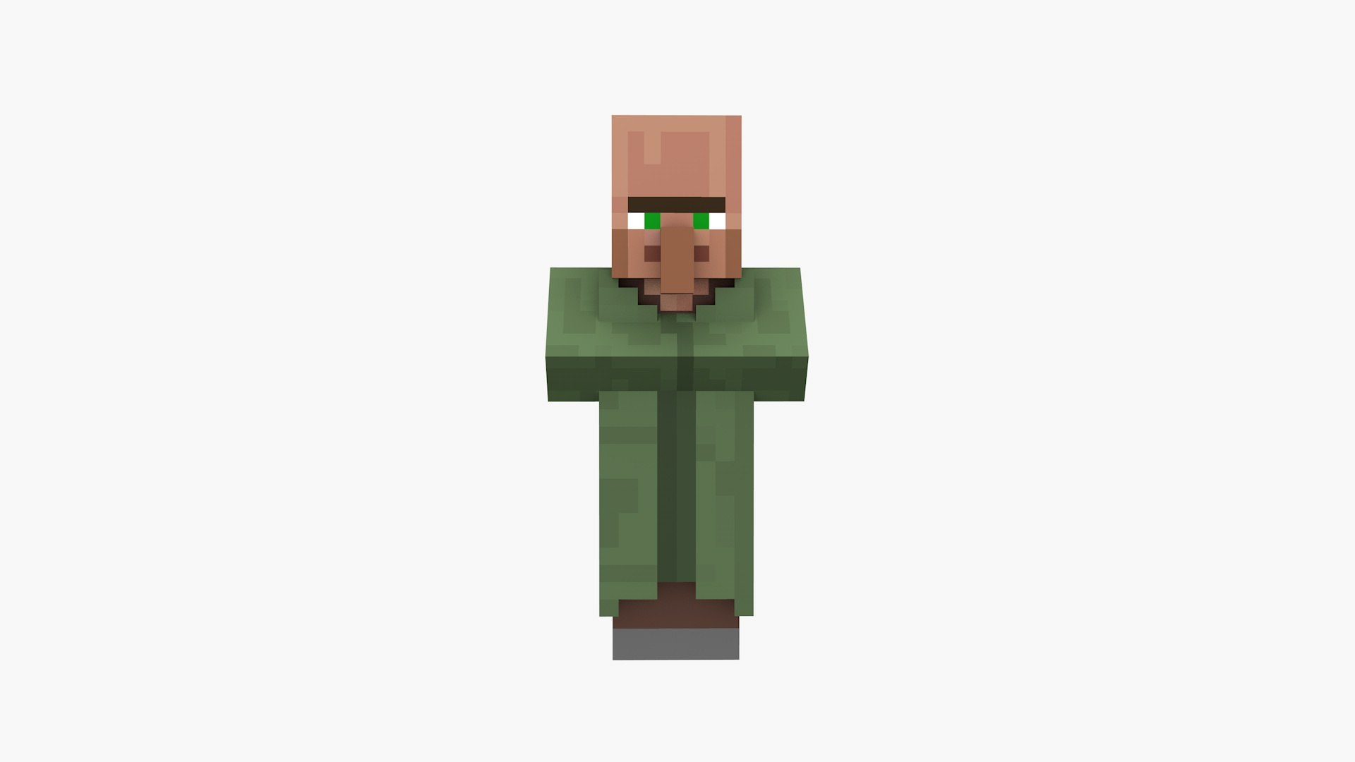 3D Model Villager Minecraft - TurboSquid 2348178