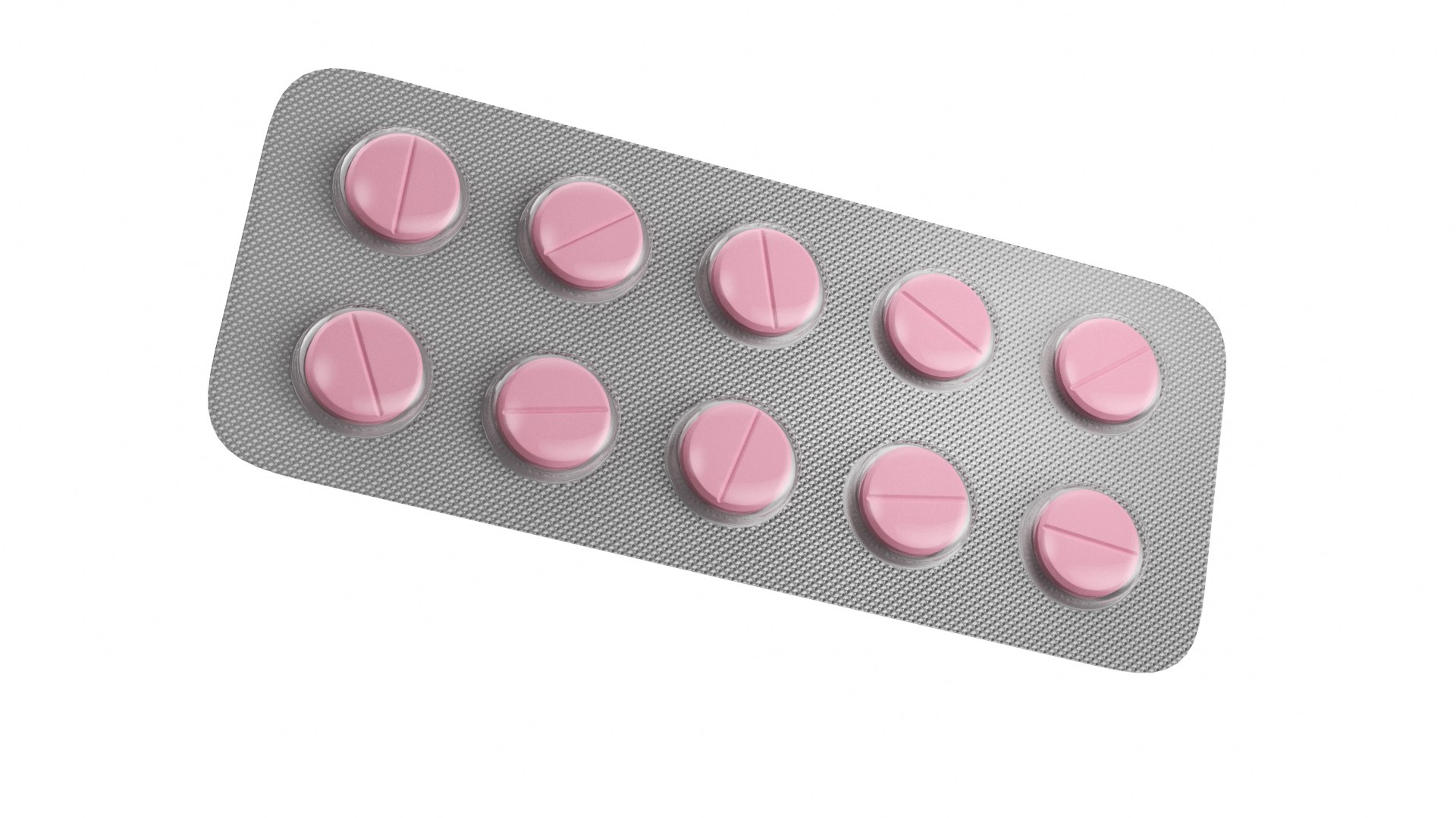 Blister Pills Pack 06 3D Model - TurboSquid 2165093