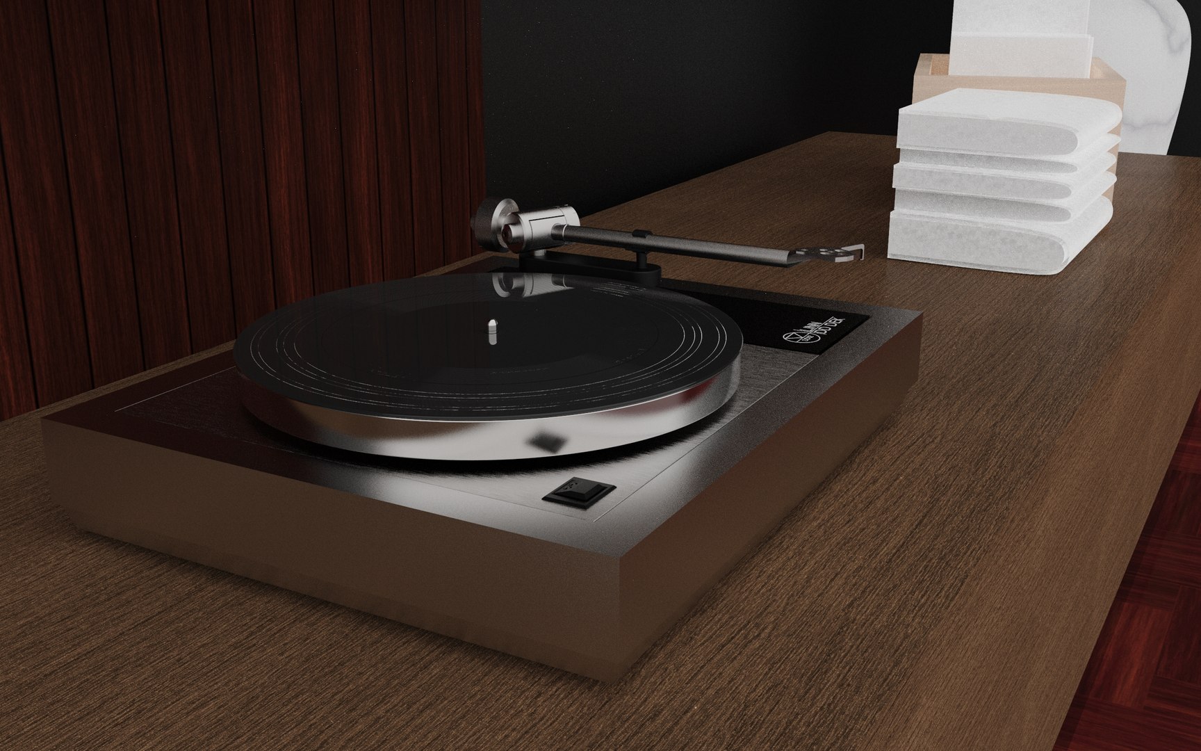 Turntable 3D Model - TurboSquid 2203960