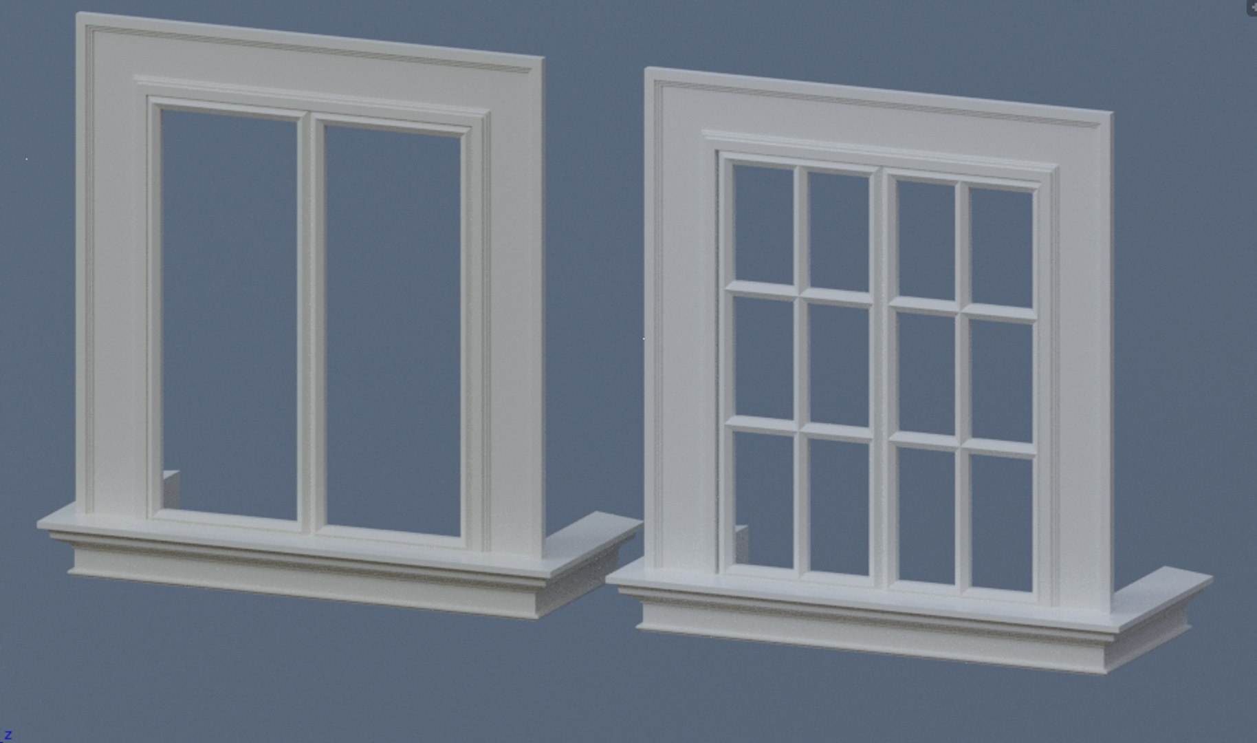 Obj Window Interior Exterior