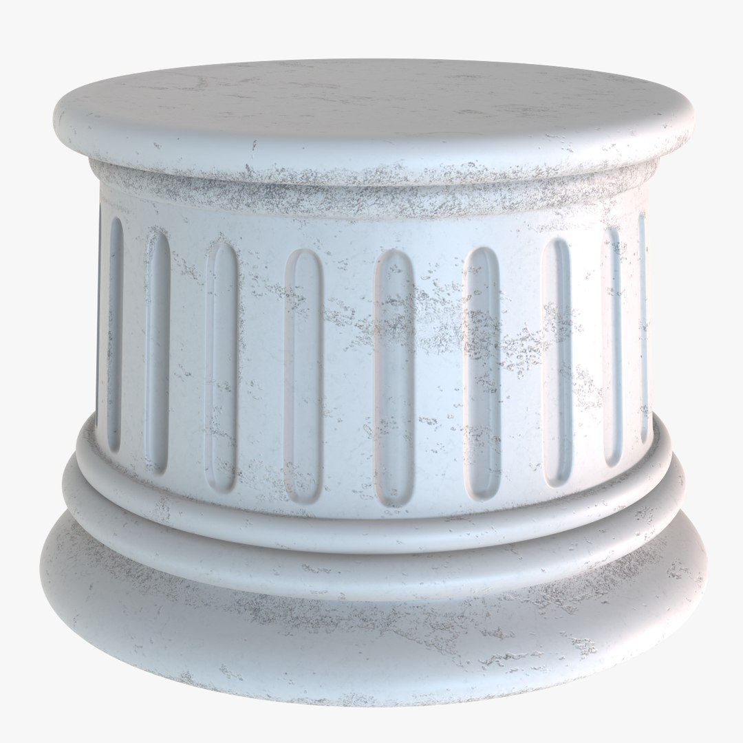 Small Pedestal 3D model - TurboSquid 1926190