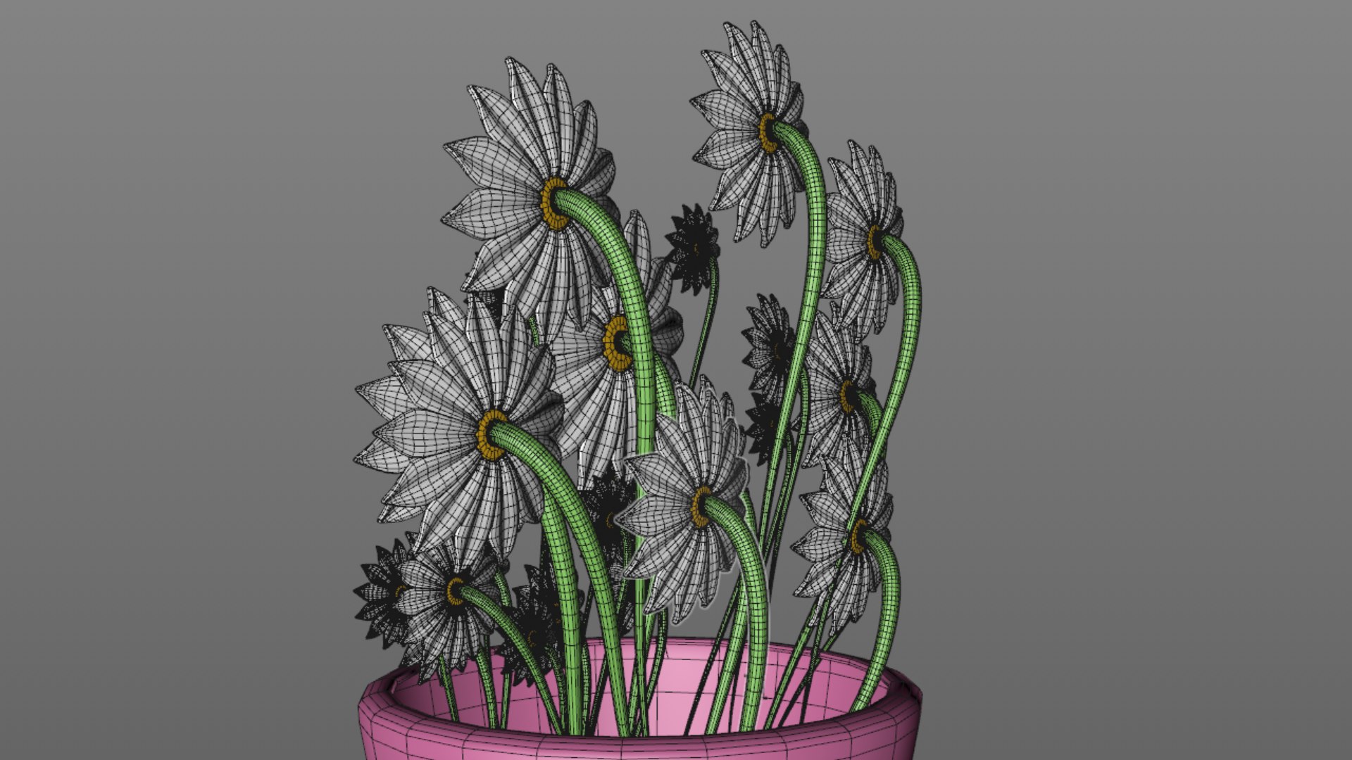 Cartoon Flower 3D Model - TurboSquid 1863682