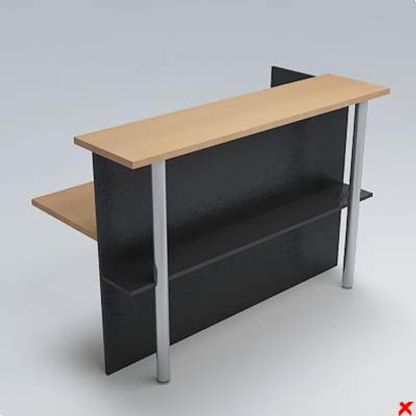 Reception Desk 3D Models for Download | TurboSquid