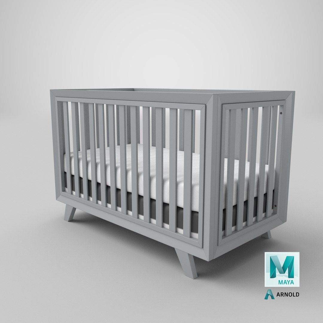 Baby Cribs v3 model - TurboSquid 1994677