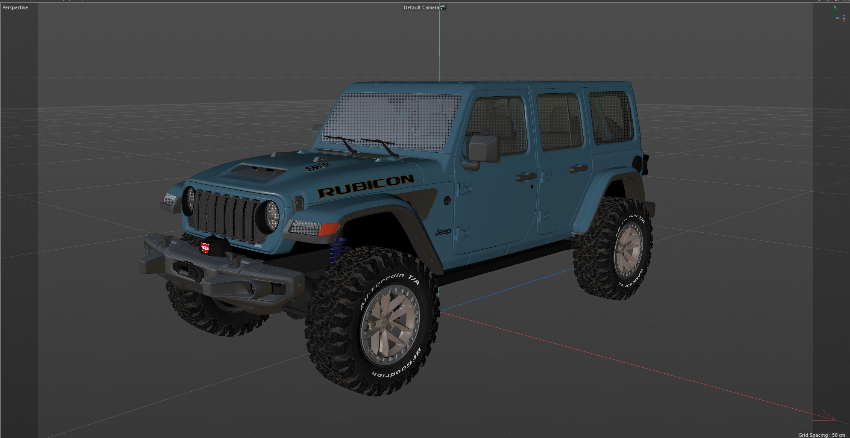 modelo 3d Jeep Wrangler Rubicon 392 2025 - TurboSquid 2270039