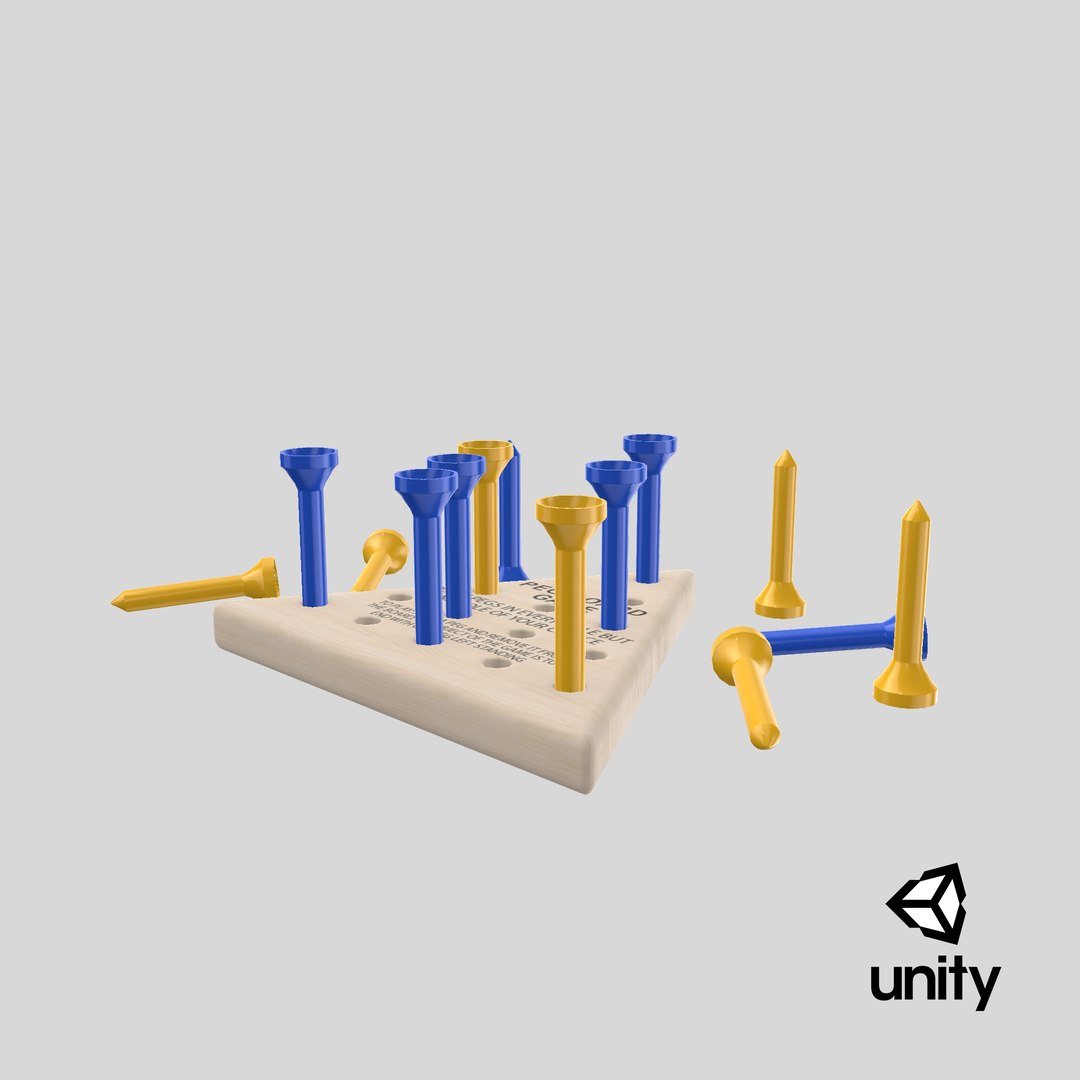 3D Peg Game Played model - TurboSquid 2046583