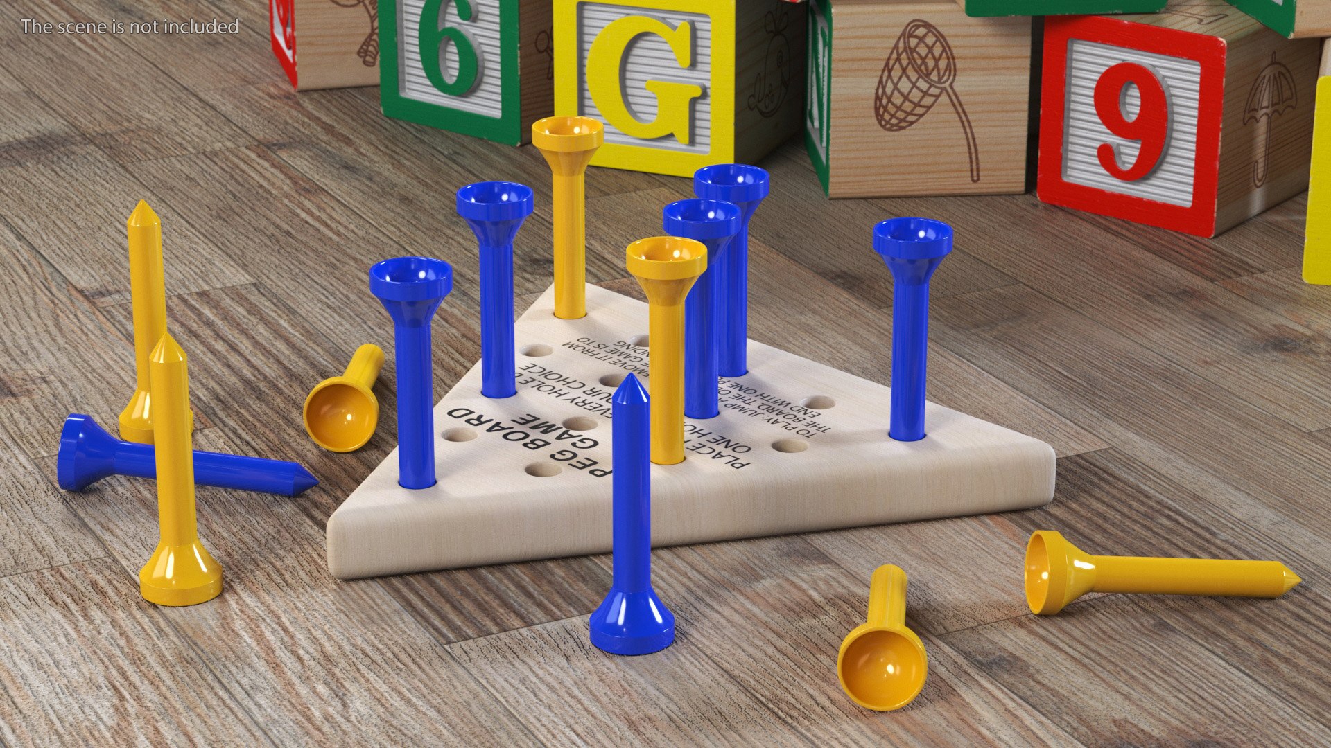 3D Peg Game Played Model - TurboSquid 2046583