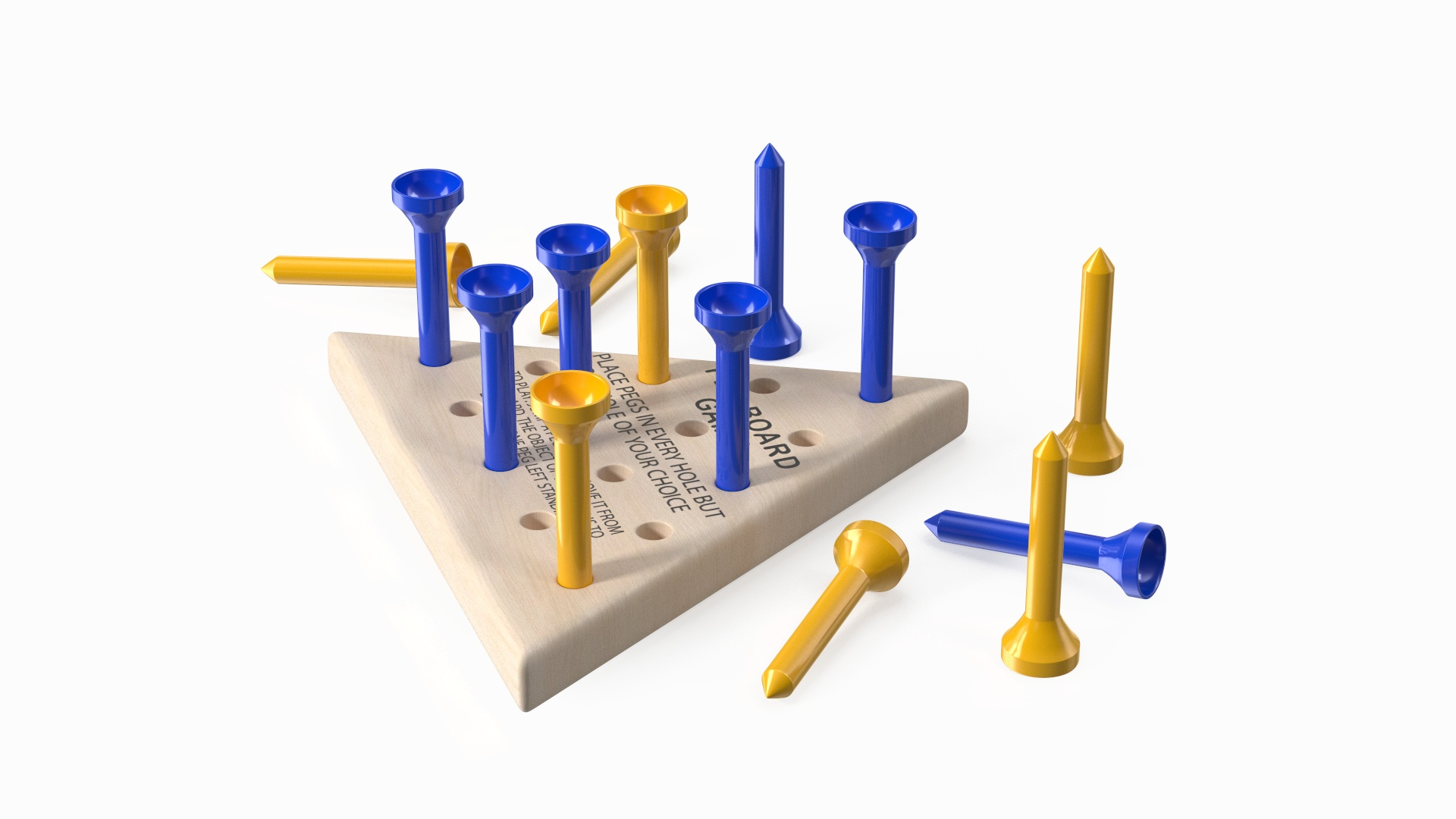 3D Peg Game Played Model - TurboSquid 2046583