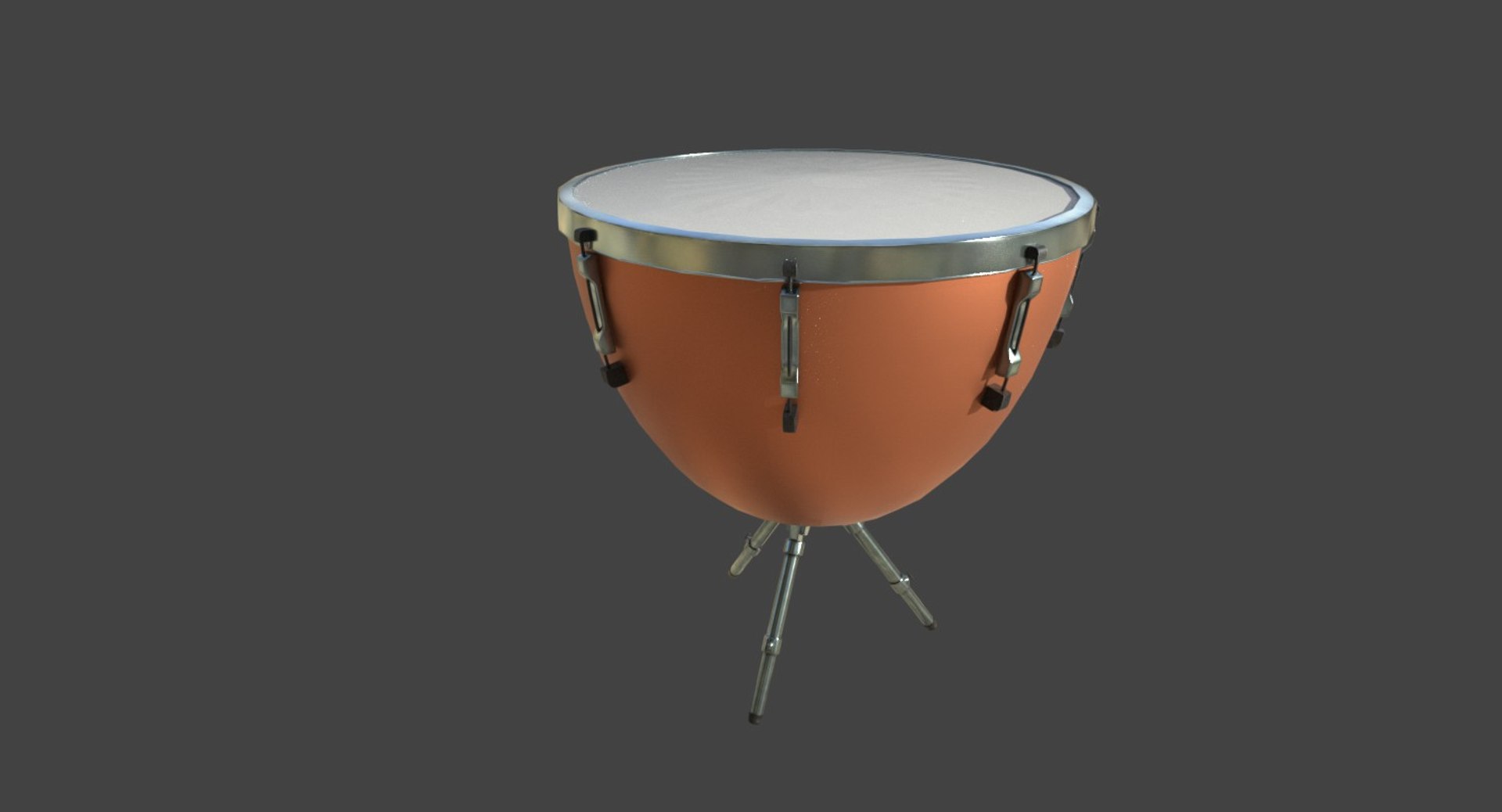 Timpani Pbr Unity 3D Model - TurboSquid 1166408