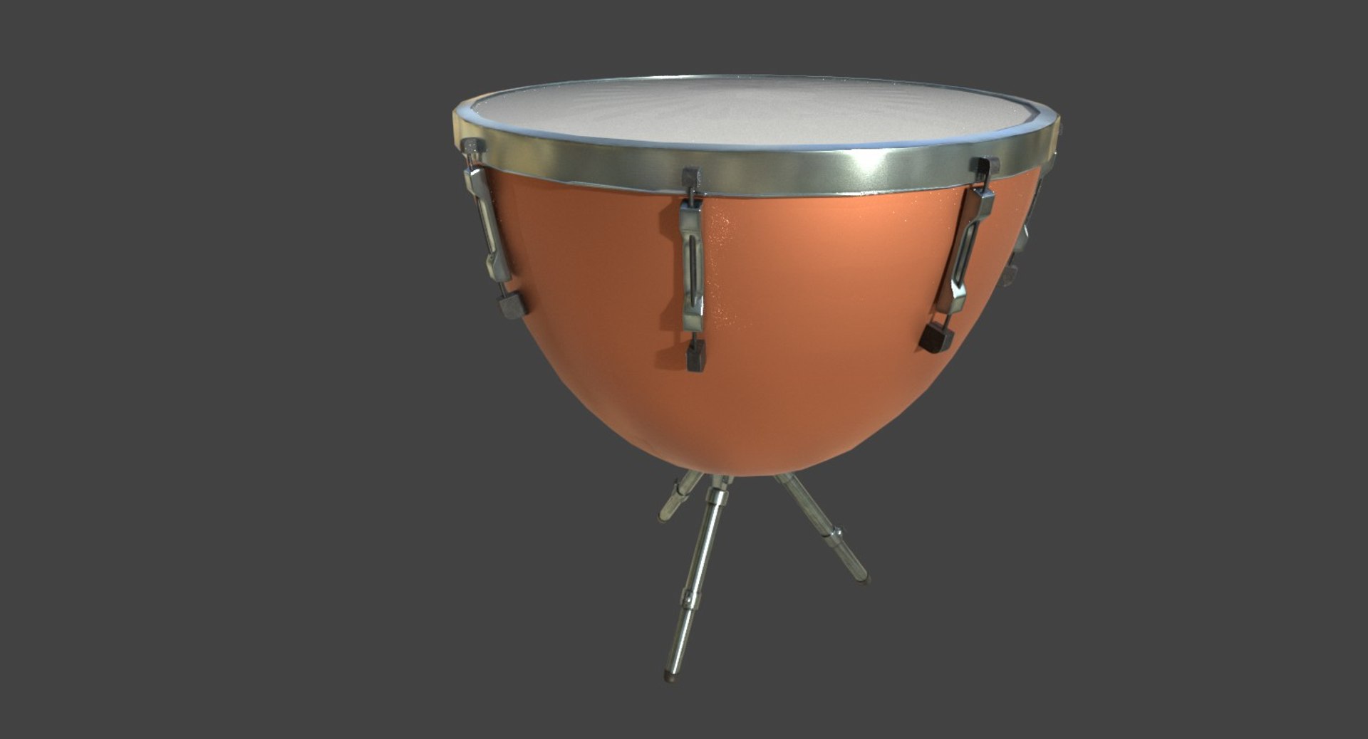 Timpani Pbr Unity 3D Model - TurboSquid 1166408