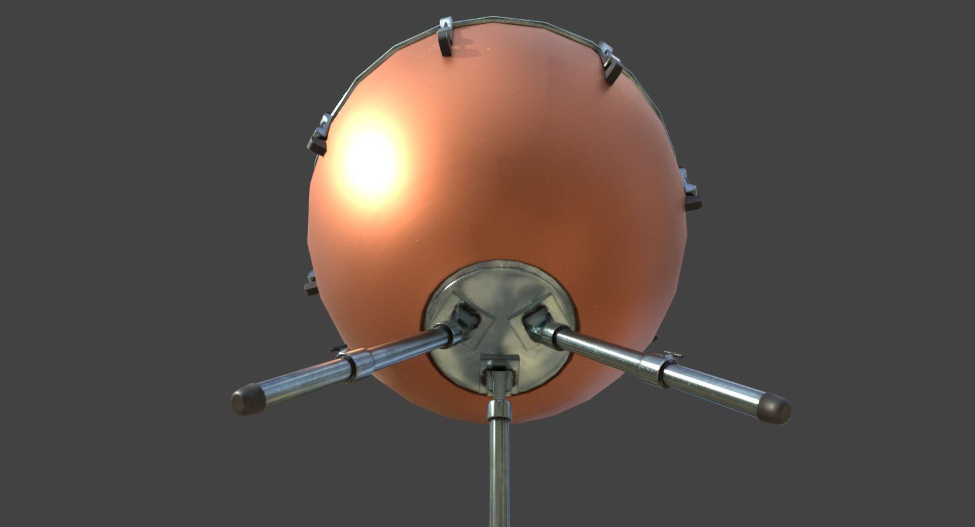 Timpani Pbr Unity 3D Model - TurboSquid 1166408
