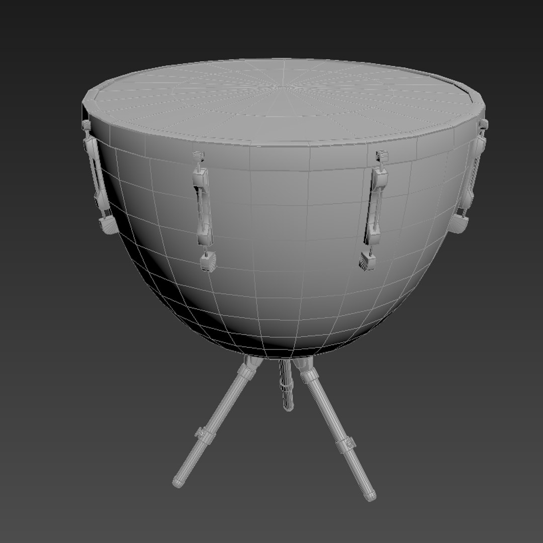 Timpani Pbr Unity 3D Model - TurboSquid 1166408