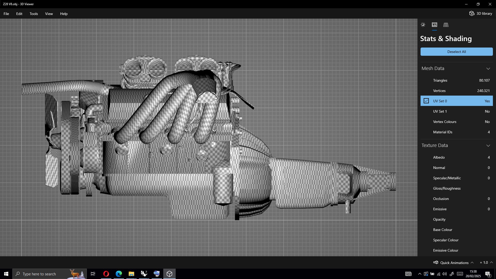 Bumblebee Z28 Camaro Custom V8 Engine 3D Model - TurboSquid 2359157