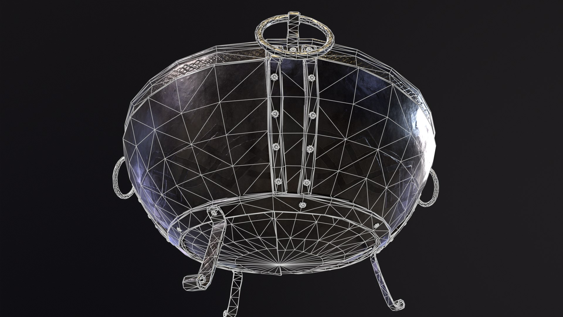 Viking Fire Pit 3D Model - TurboSquid 2197066