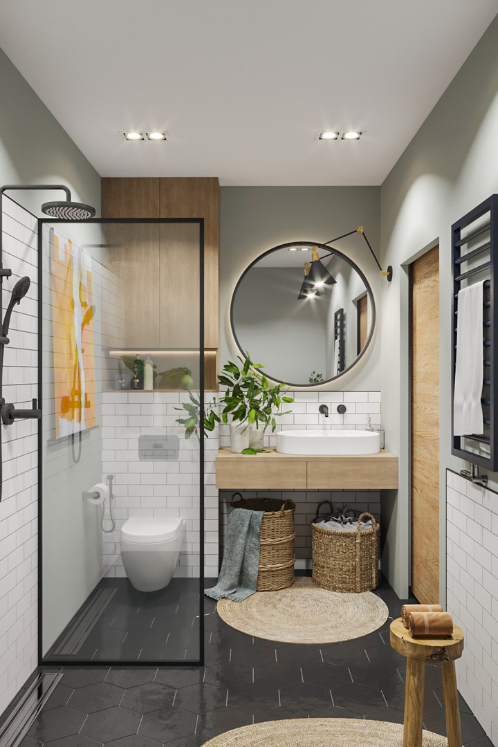 3D Modern Bathroom Interior Scene - TurboSquid 1544011