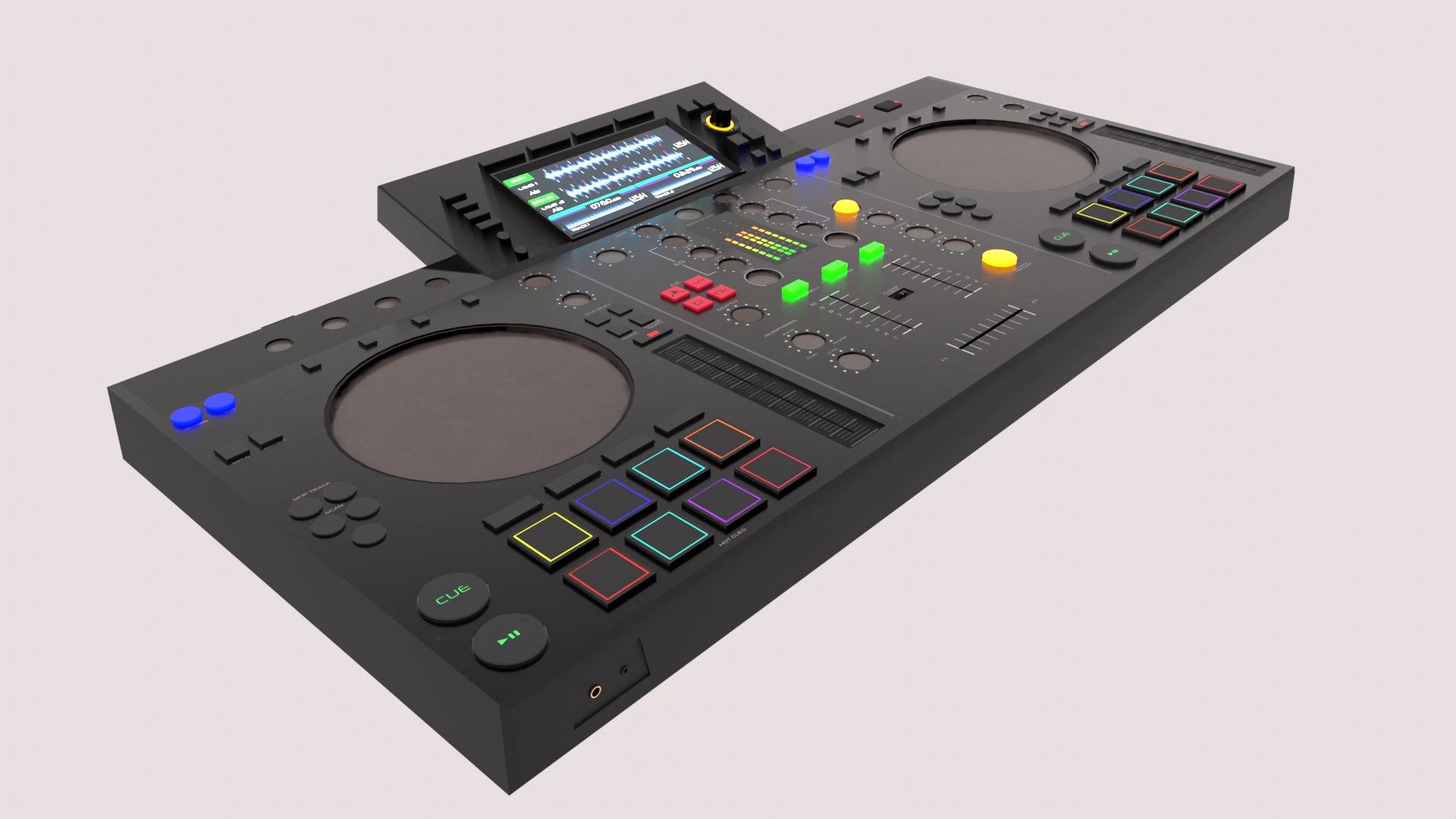 3D Model DJ Controller - TurboSquid 2292892