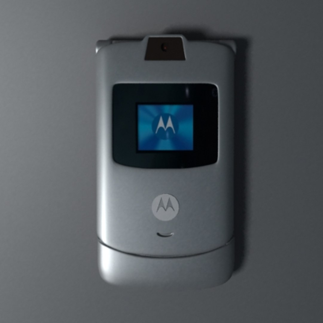 3ds Max Motorola V3 Cellular Phone