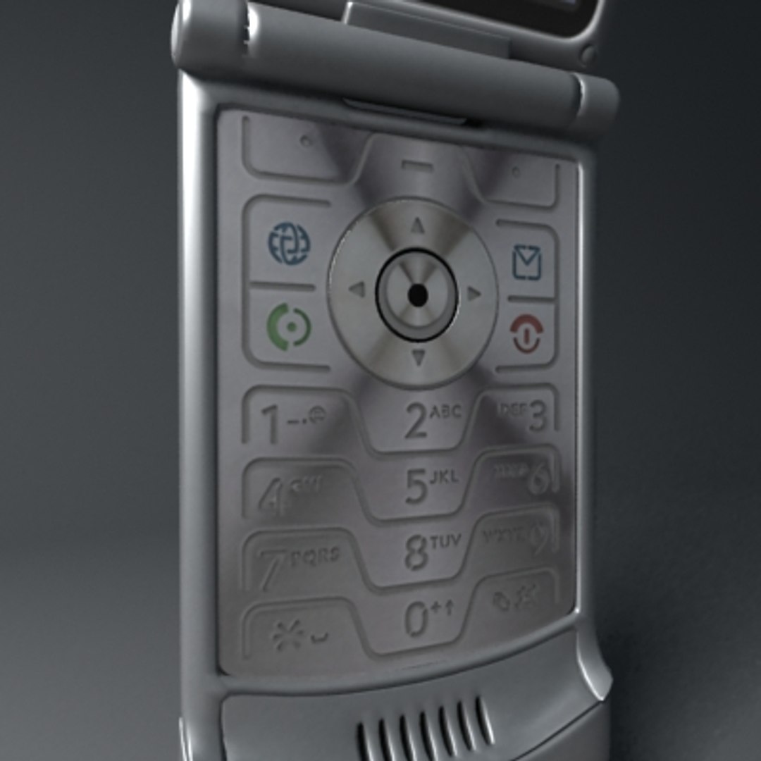 3ds Max Motorola V3 Cellular Phone