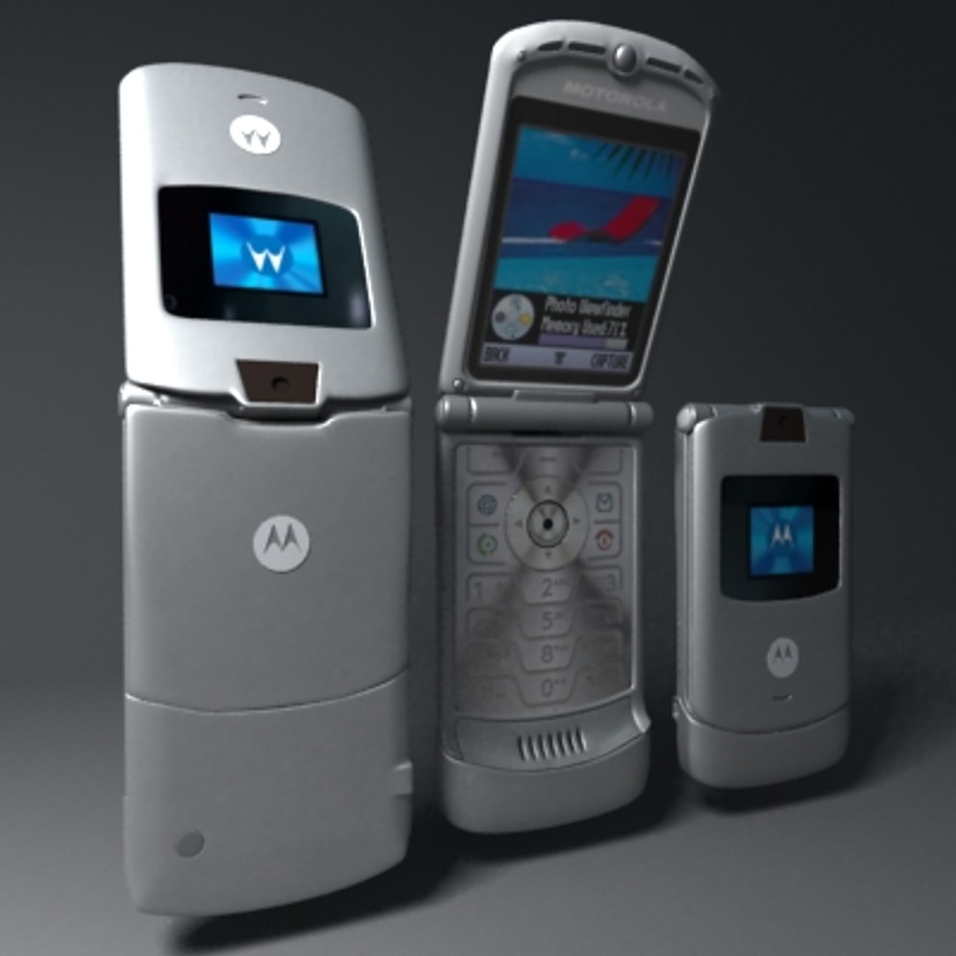 3ds Max Motorola V3 Cellular Phone