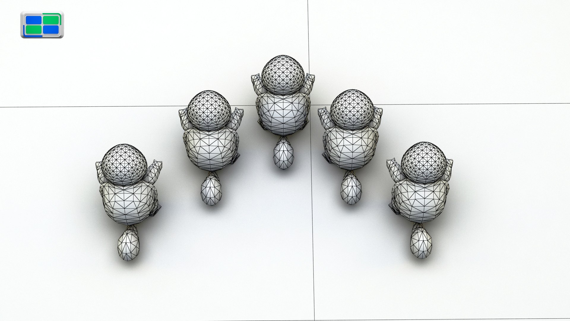 3d Max Pokemon Squidos