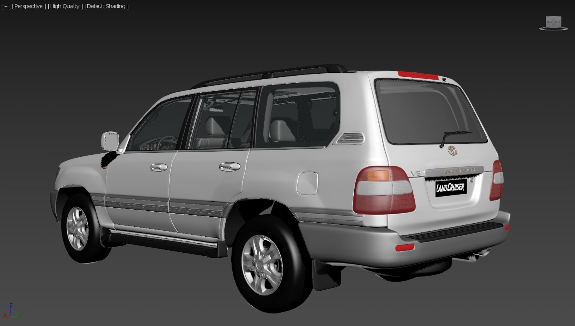 Toyota Land Cruiser 100 3D Model - TurboSquid 1153924