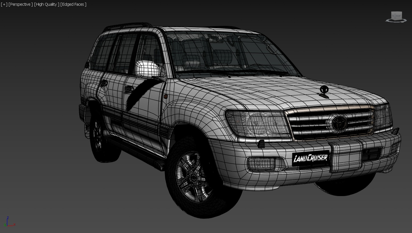 Toyota land cruiser 100 3D model - TurboSquid 1153924