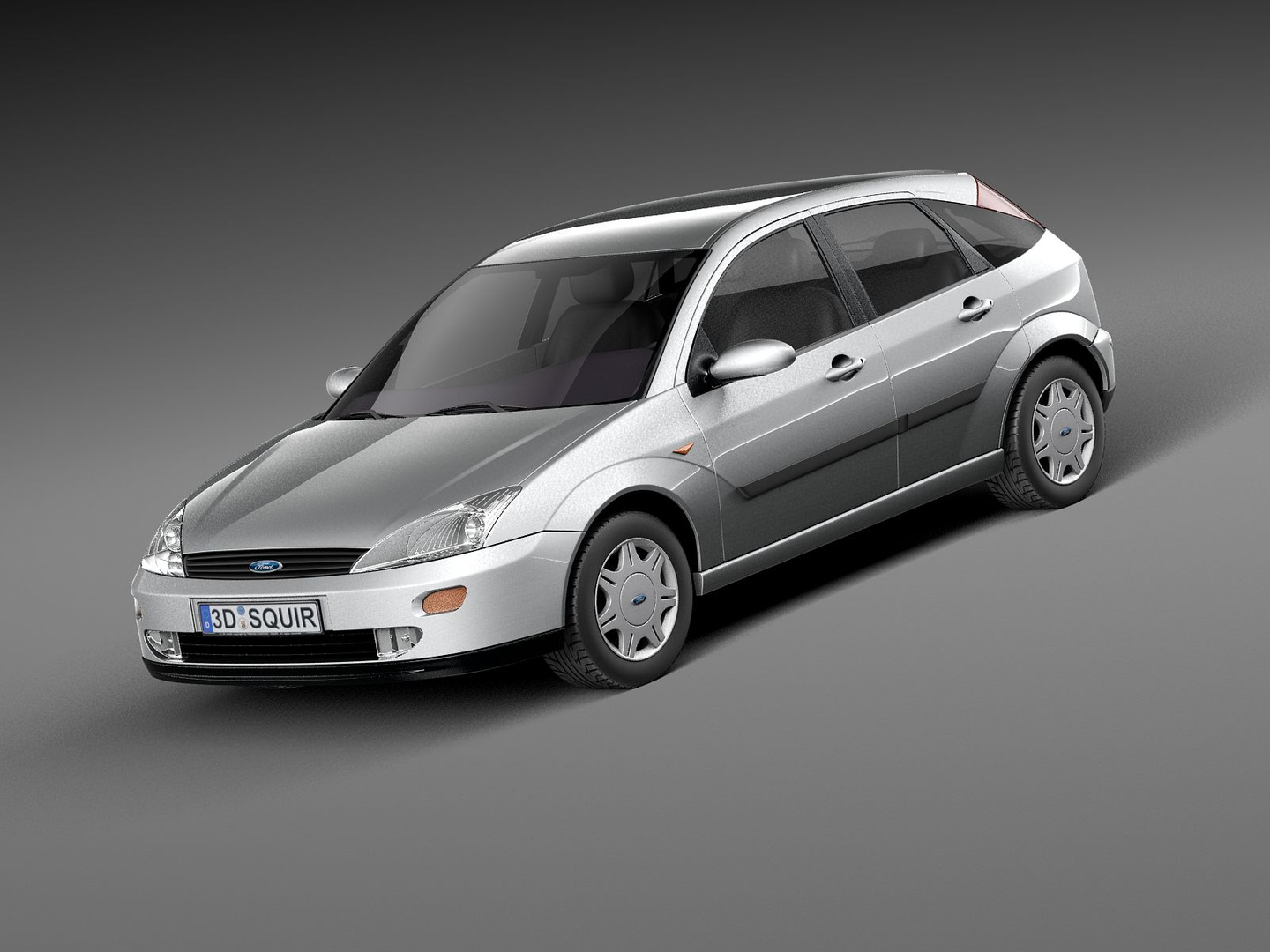 focus 1998 2003 5door obj