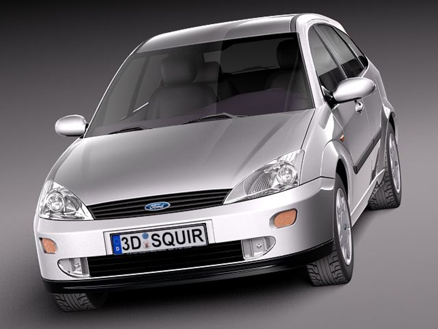 focus 1998 2003 5door obj