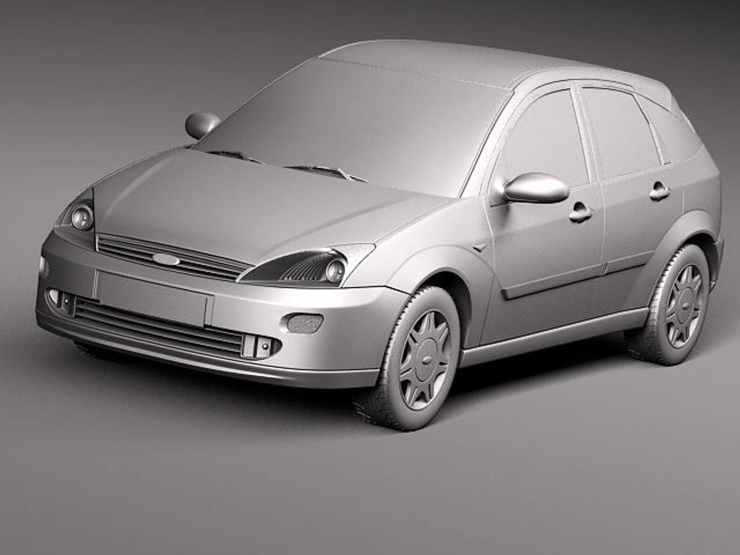 focus 1998 2003 5door obj