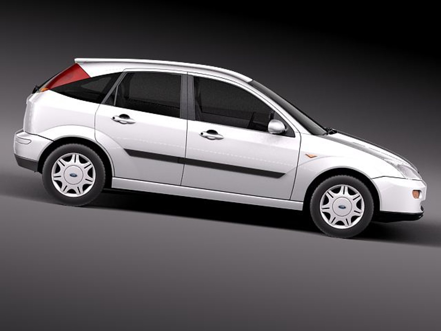 focus 1998 2003 5door obj