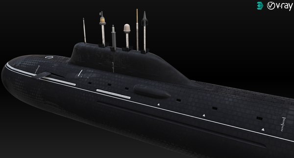 3D project 885 yasen class model - TurboSquid 1215853