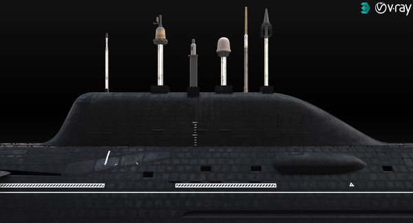 3D project 885 yasen class model - TurboSquid 1215853